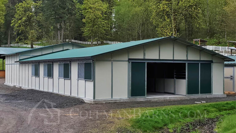 Horse Breeding Barn | Seattle, Washington | CoffmanBarns.com