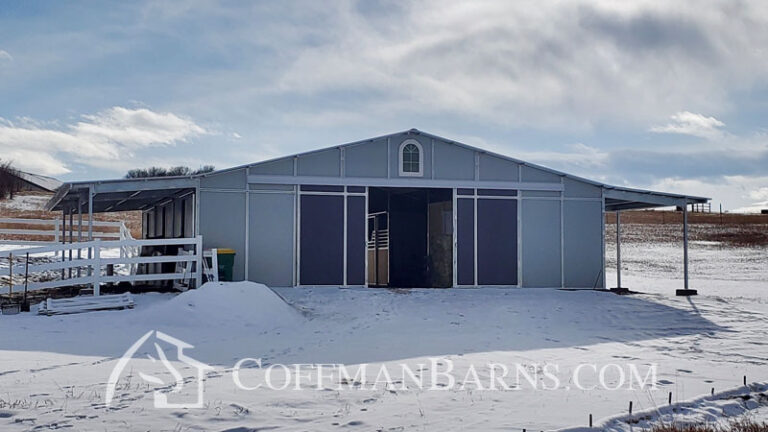 Custom Castle Rock Colorado Barn Project | FCP Barns | Coffman Barns